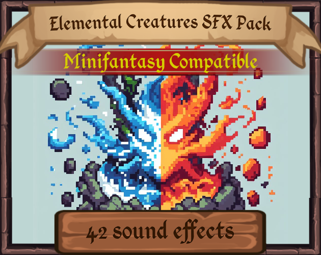 Elemental Creatures SFX Pack by Leohpaz
