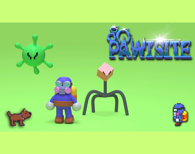 Pawisite by PotatoStampGames, bupworld for Godot Wild Jam #67 - itch.io