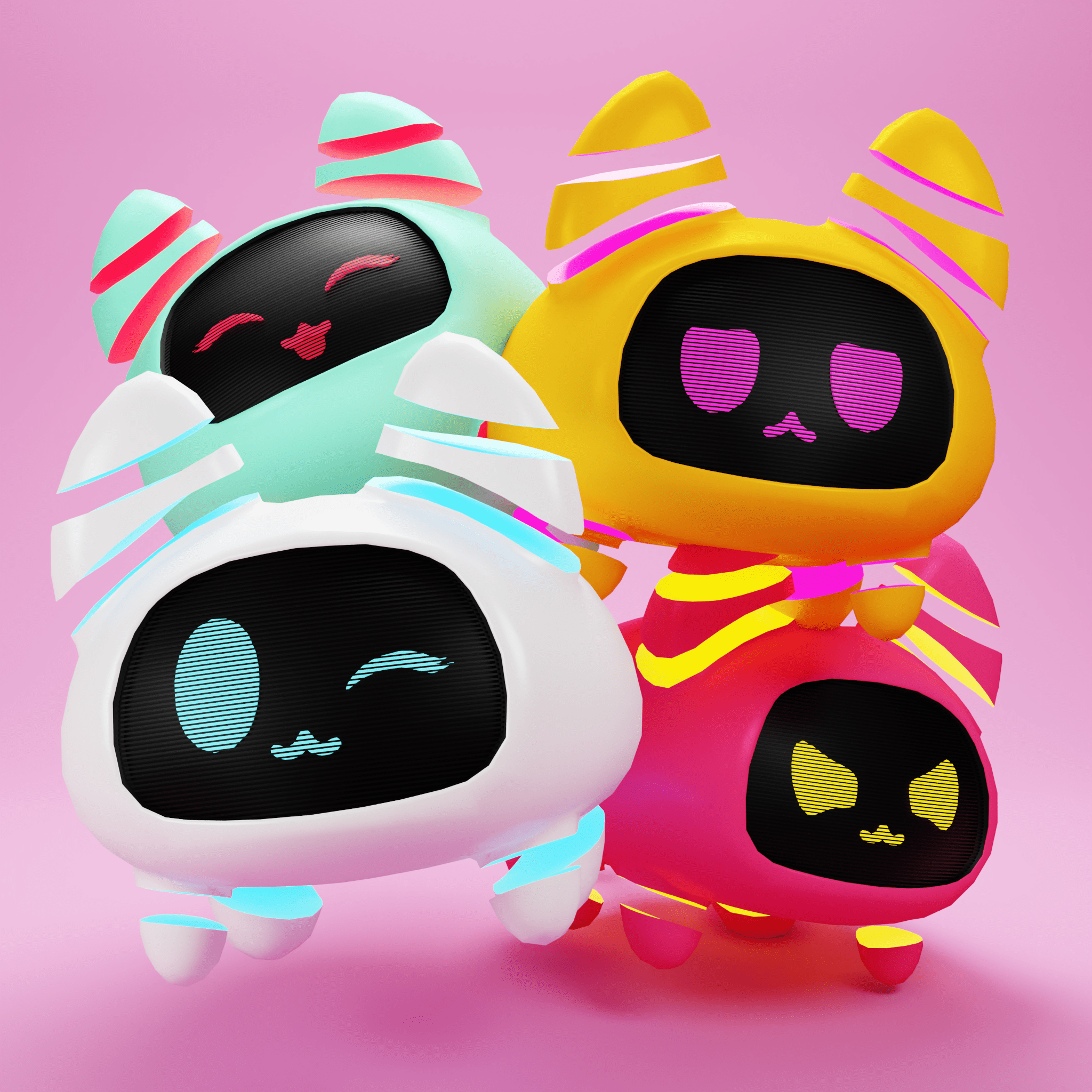 Robo Hoverkitty [VRCHAT AVATAR] by SylviaCrisp