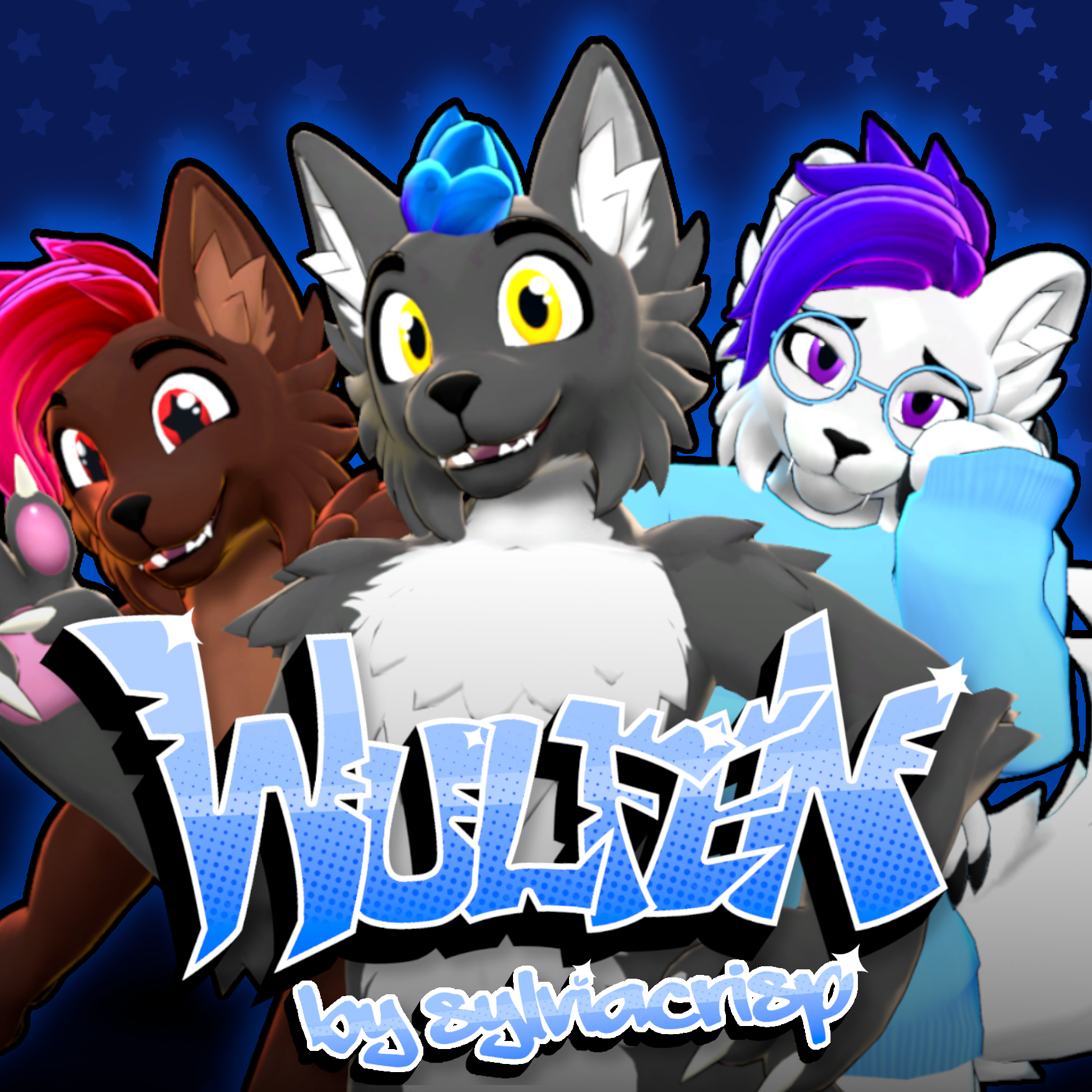 Wulfen Base [VRCHAT AVATAR] by SylviaCrisp