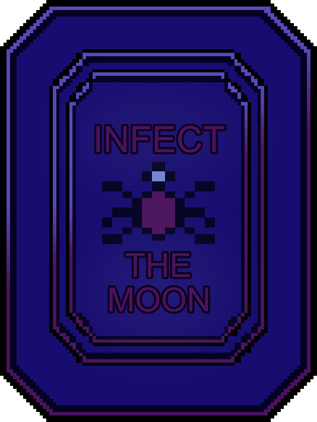 Infect the Moon by rawrasaurland