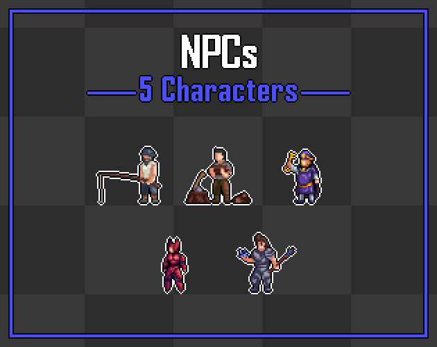 NPC : Bundle 04 by Admurin