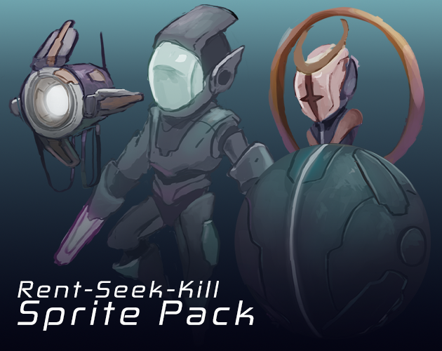 Rent-Seek-Kill Sprites pack by Kyveri