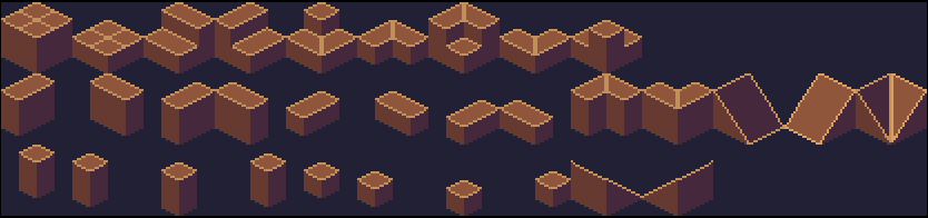 IsometricWoodTiles 32x32 (Normal Map Included) by Absorbed