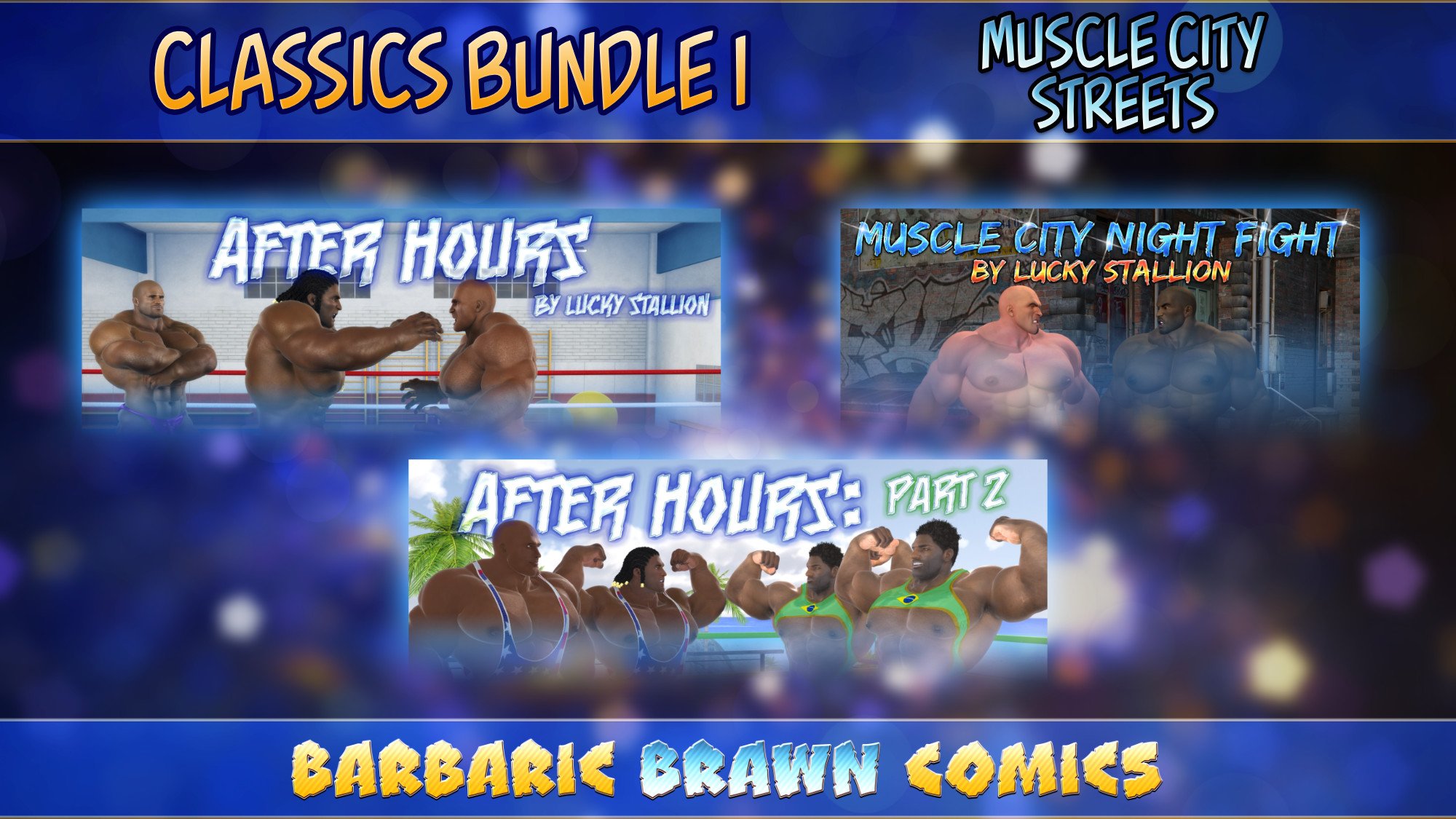 Classics Bundle I: Muscle City Streets by Lucky Stallion