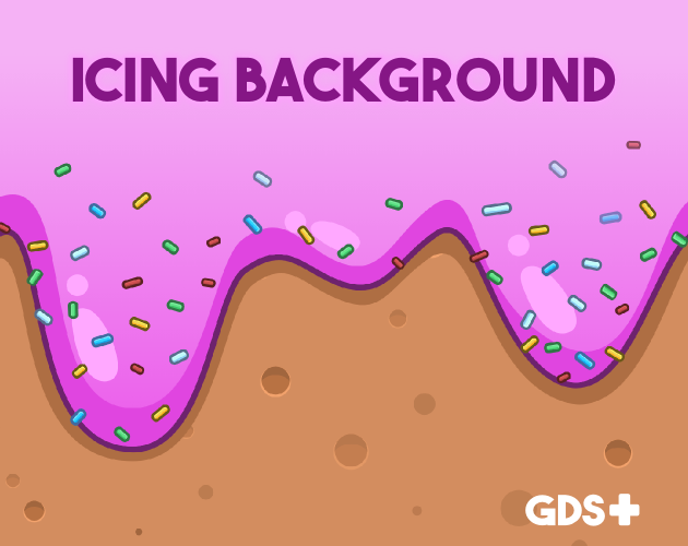 Icing background by Robert Brooks - gamedeveloperstudio.com
