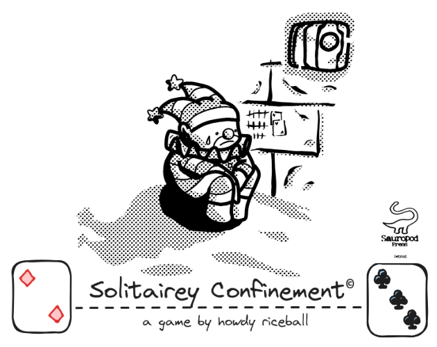 Solitairey Confinement by howdy riceball for PIGSquad Tabletop Jam 2024 - itch.io