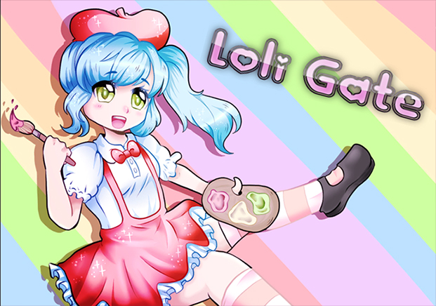 Loli Gates by Julien Delaunay for Game Pratic' 2018 - itch.io