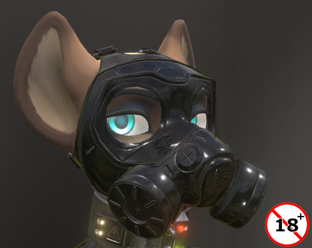 Alber Hyenid Gas Mask by Dein-Ra