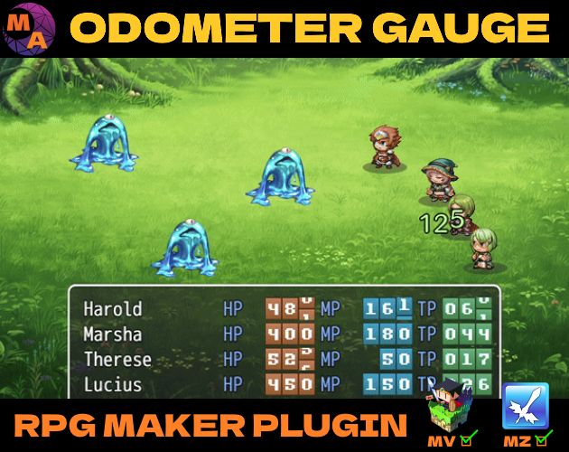 MV - Neel Odometer Gauge Vertical Layout | RPG Maker Forums
