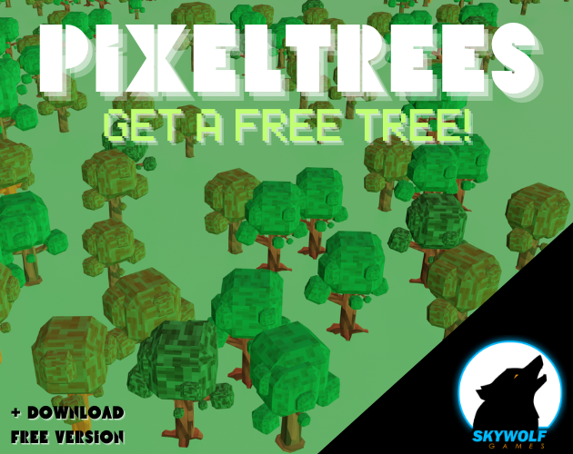 Pixel Trees 3D by SkywolfGameStudios