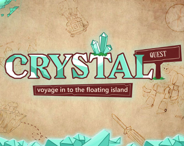 Crystal Quest : Voyage in to the Floating Island by Dang Dang