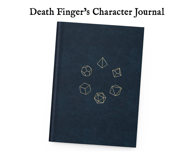 Death Finger's D&D Character Journal by Death Finger