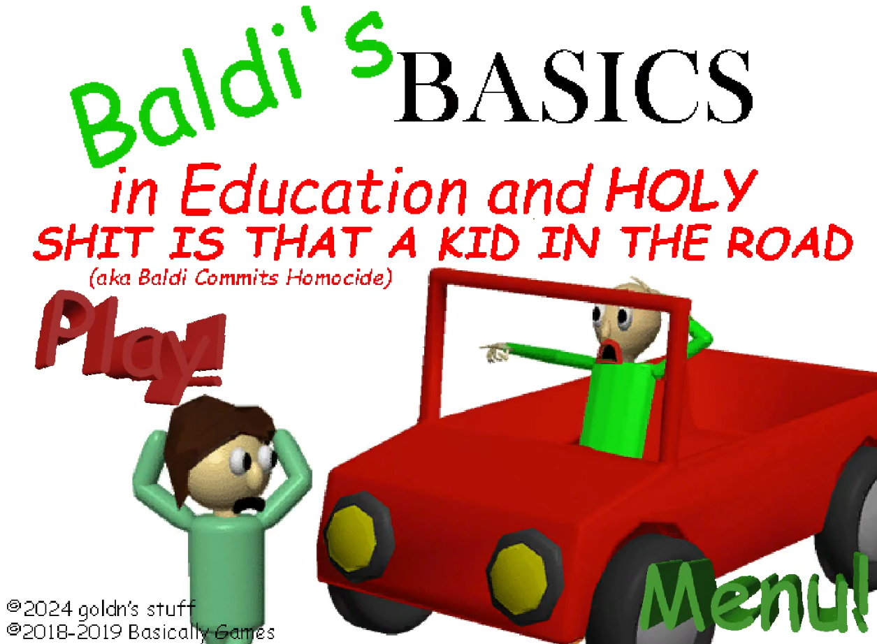Baldi Commits Homocide by goldnnn