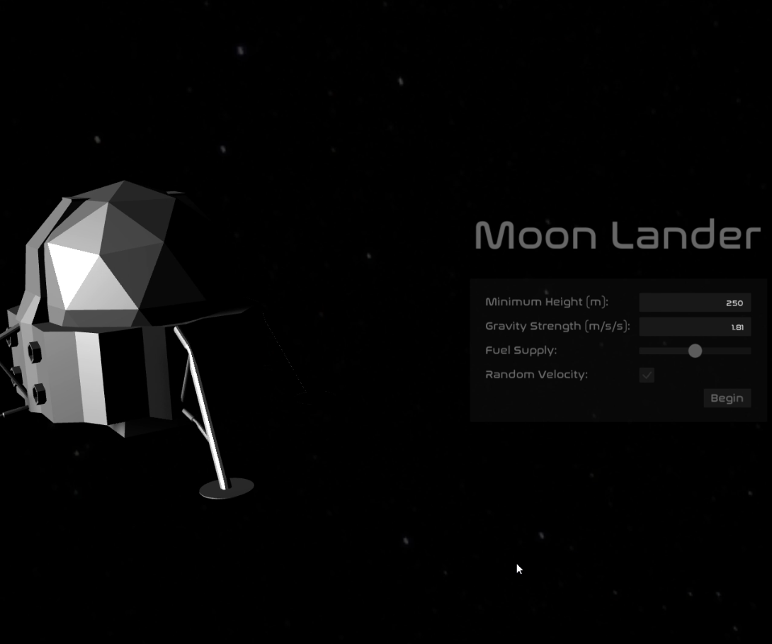 Moon Lander by jamiemair