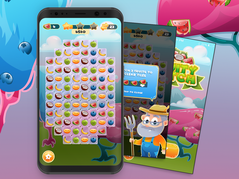 Fruit Match - Icons & UI by IoanaGo