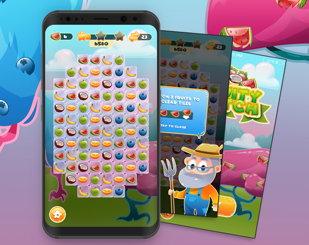 Fruit Match - Icons & UI by IoanaGo