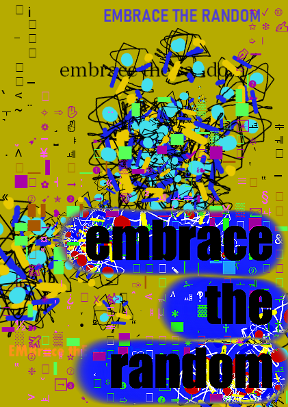 Embrace the Random [ zine ] by Mycie.