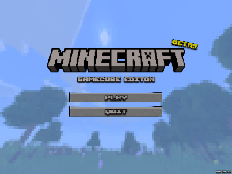 Minecraft Gamecube EDITON by Malk