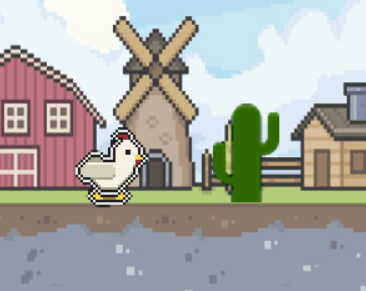 Chicken runner! by Ace392