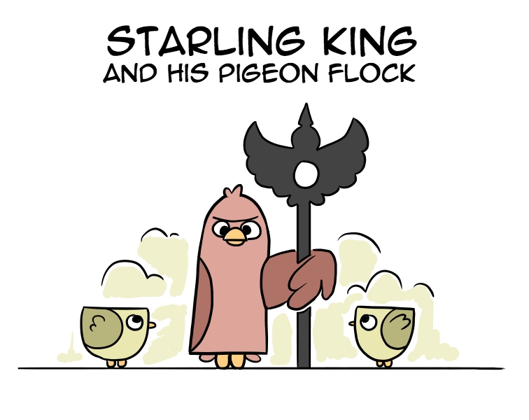Starling King by Nick Schuitemaker for Enemy Encounter Music Jam #1 ...