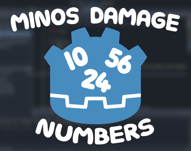 Minos Damage Numbers for Godot by Minoqi