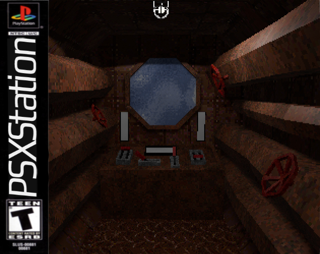 PSX Style Low Poly Submarine by BlenderVoyage