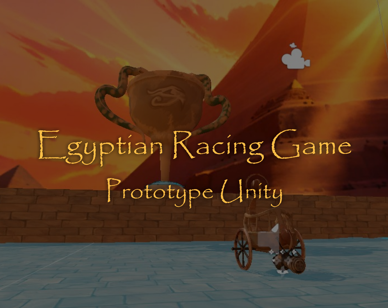 Egyptian Racing Game - Prototype by Wendy Gervais
