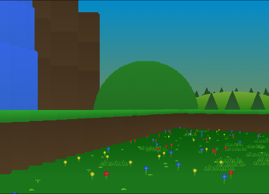 3D Sprite Scaling Demo by Pettson