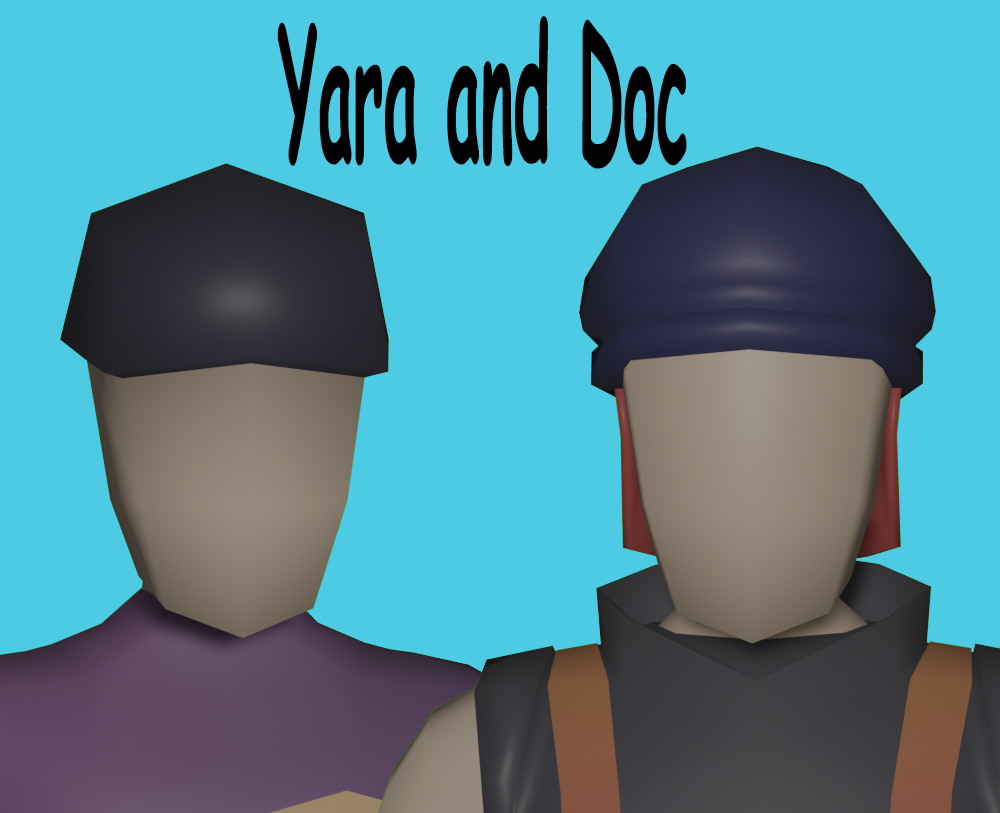 Yara and Doc's Space Adventure by Ewie