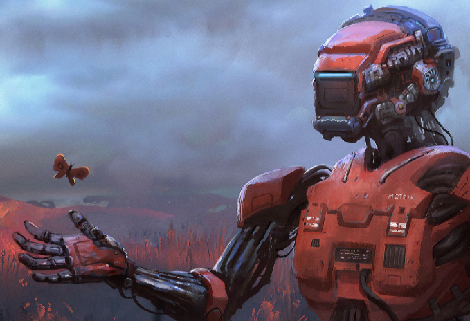 Alone Bot by TanyaDuplenko