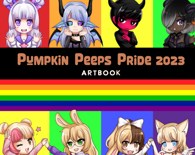 Pumpkin Peeps Pride Artbook 2023 by ThePumpkinPatch