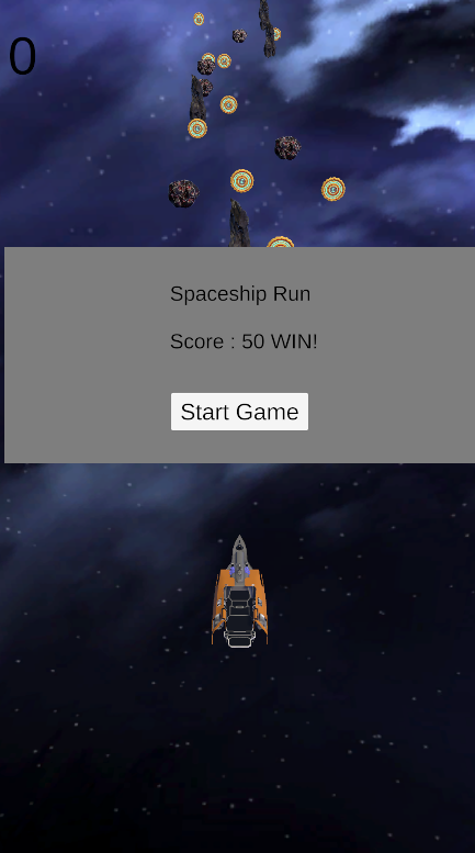 Spaceship Run by Kanin Pungeen