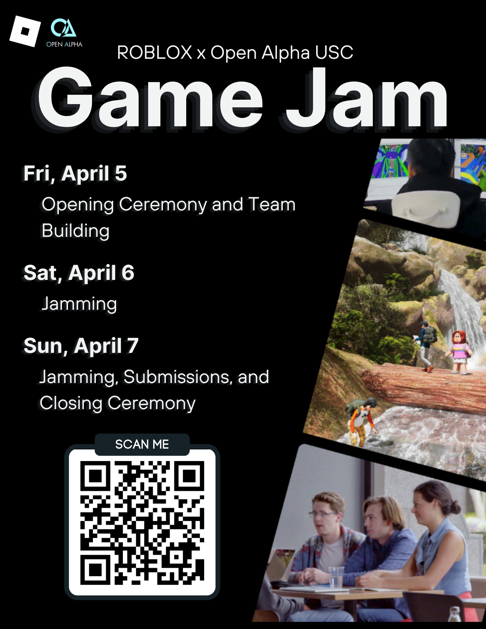 Roblox x USC Open Alpha Game Jam - itch.io