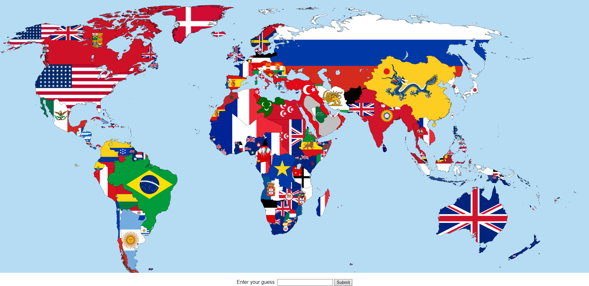 Map Guesser by It's Time O'Clock