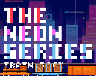 Pixel Trains Pack - The Neon Series by Joshua Briggs