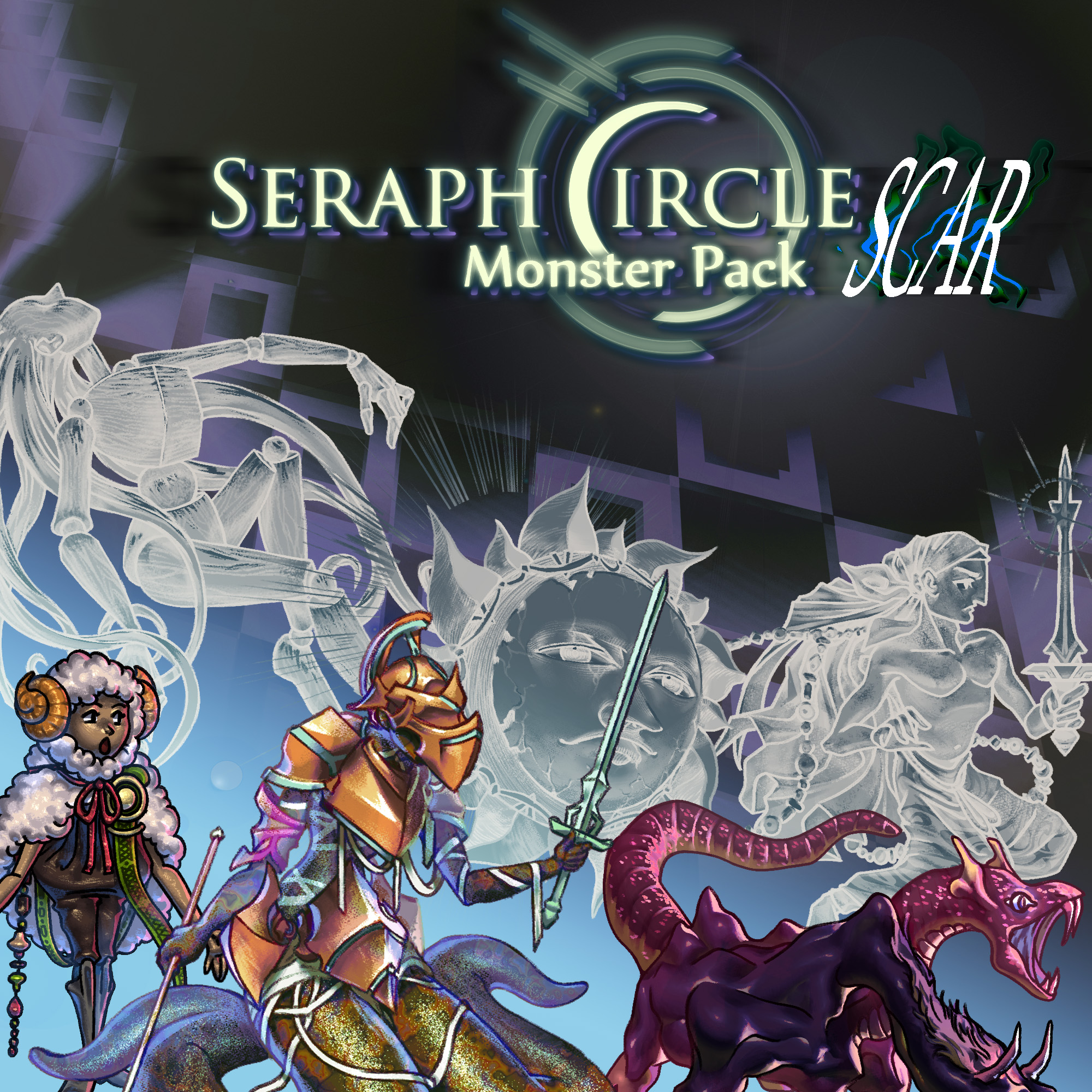 SC: Monster Pack SCAR by SeraphCircle