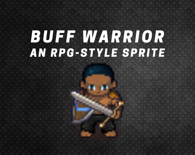 Buff Warrior - Gladiator Sprite by Sorthen