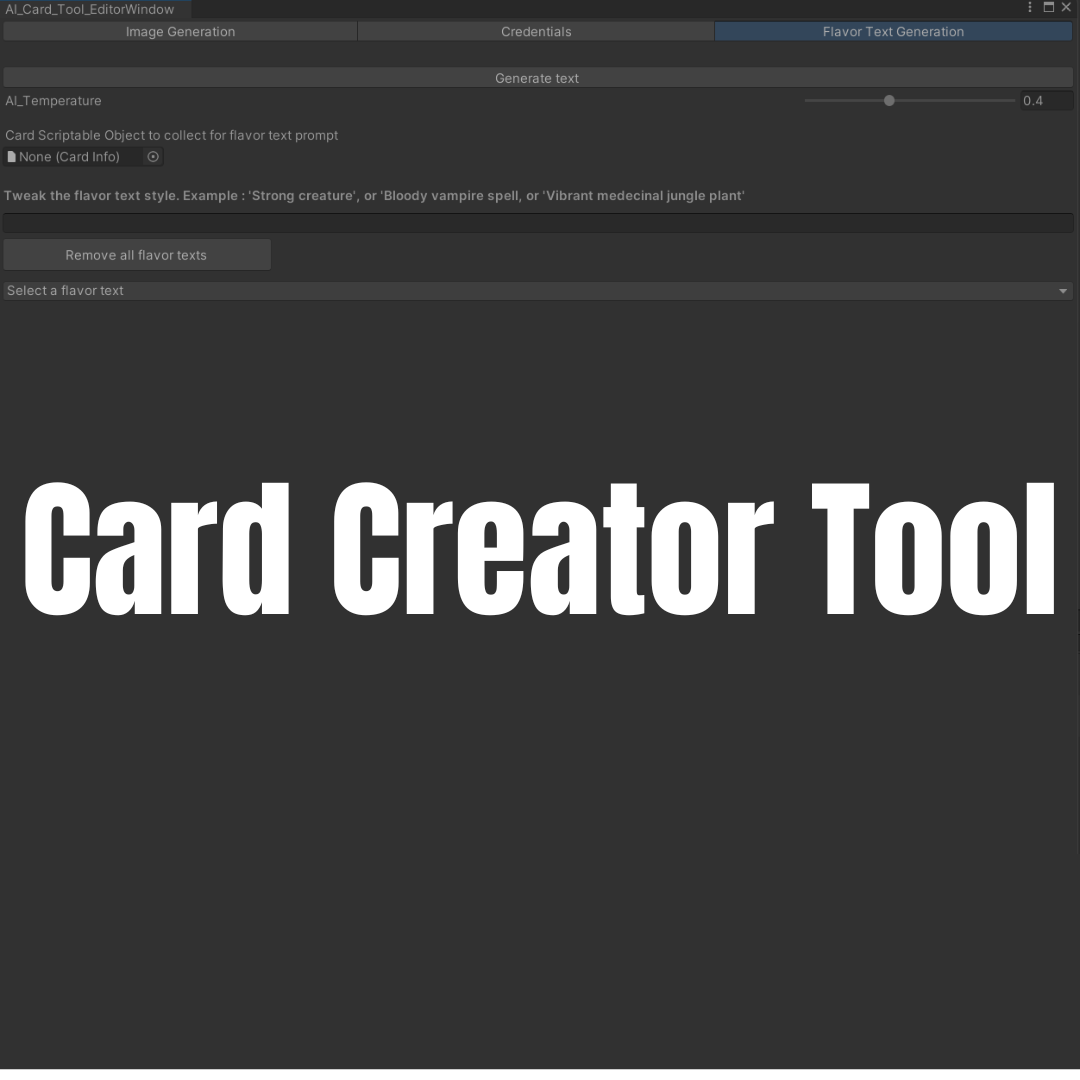 Card Creator Tool Project by vanleemput.tim@gmail.com