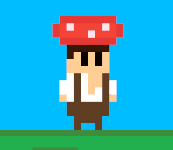 Super Shroom 2D by RedSmokes