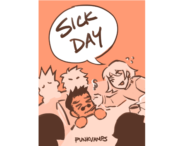 sick day by punkvamps