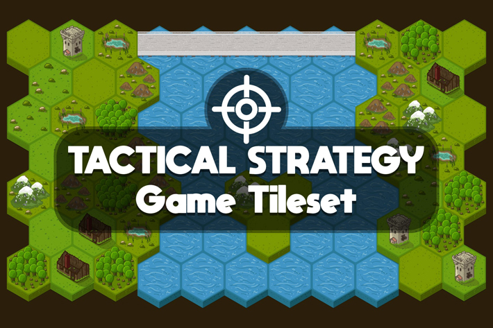 Strategy Game Tileset by Free Game Assets (GUI, Sprite, Tilesets)