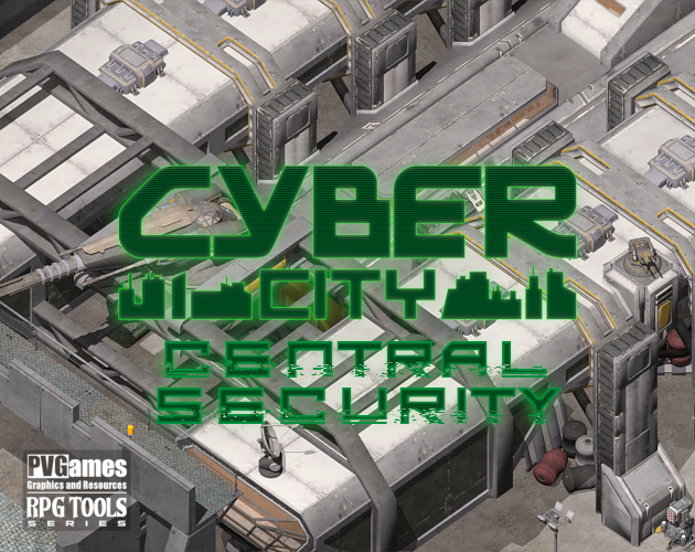 Cyber City Central Security Tiles by PVGames