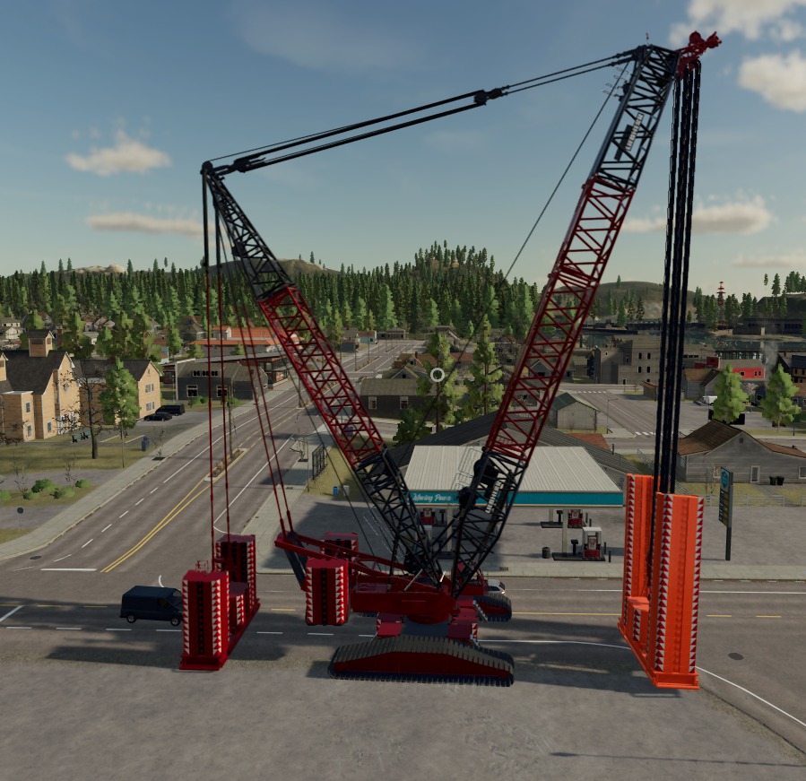 FS22 Liebherr LR 1600/2 v1.2.0.1 by Critical Lift and Transport Sim Team