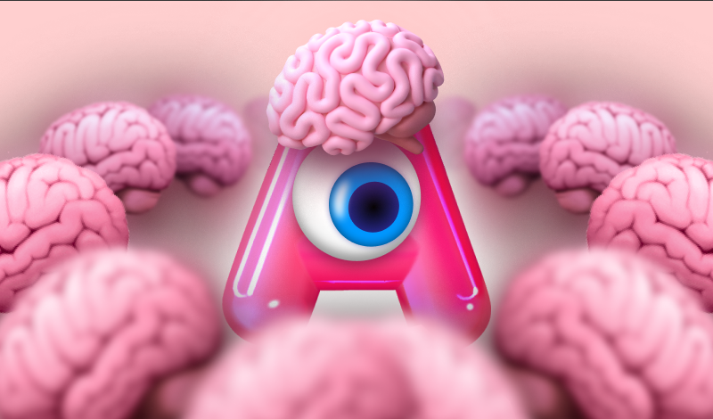 EN Alphabet Brain 3D by pashok77007