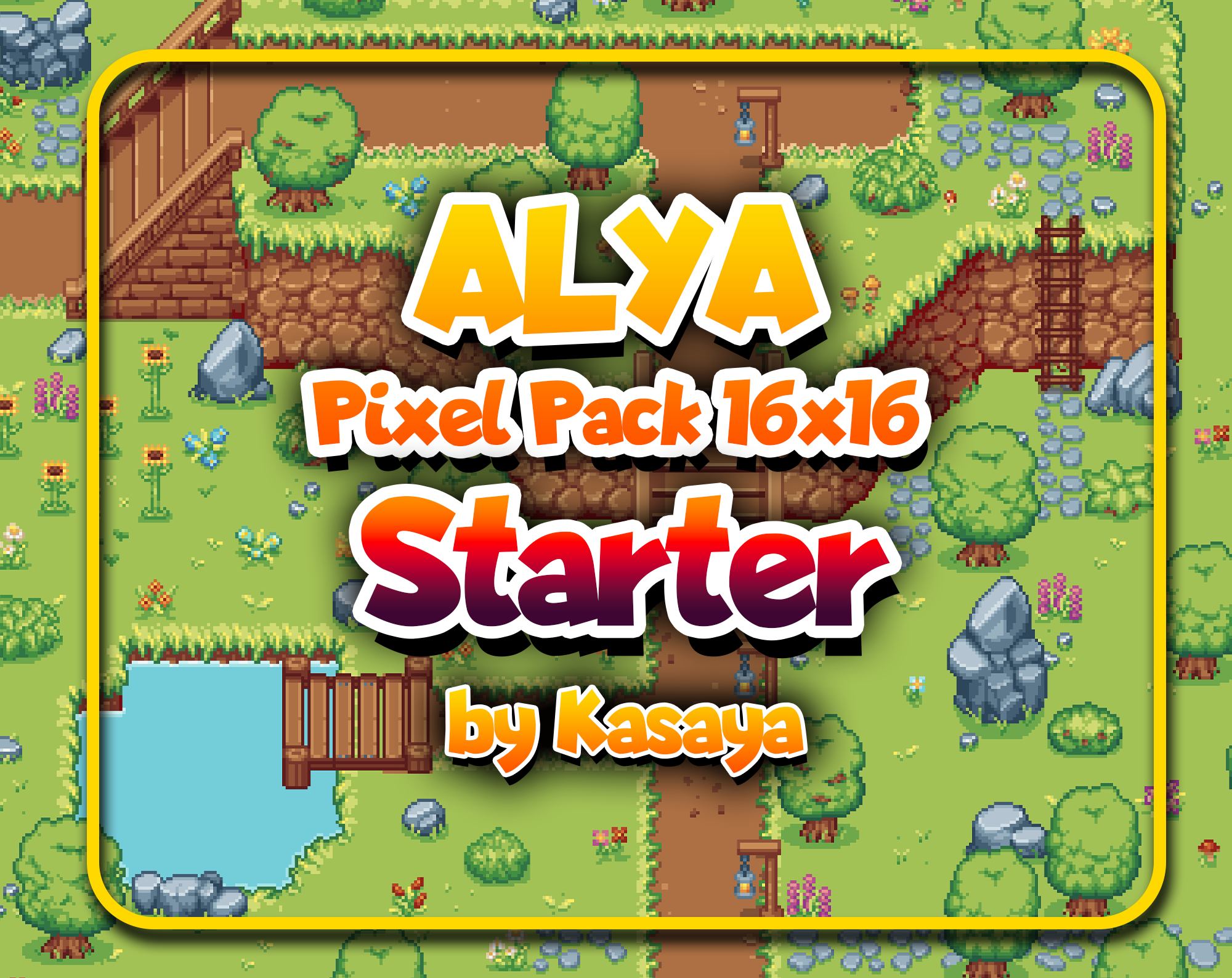 Alya Pixel Starter 16x16 RPG COZY Asset Pack by Kasaya by Kasaya