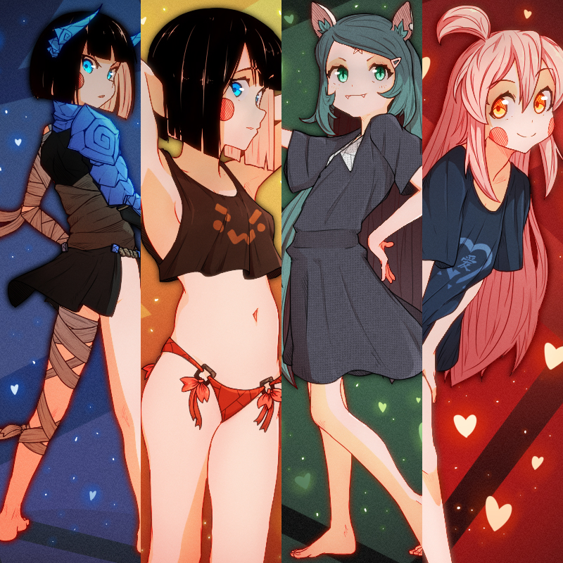 Bundle 922 (4 girls) by SrGrafo