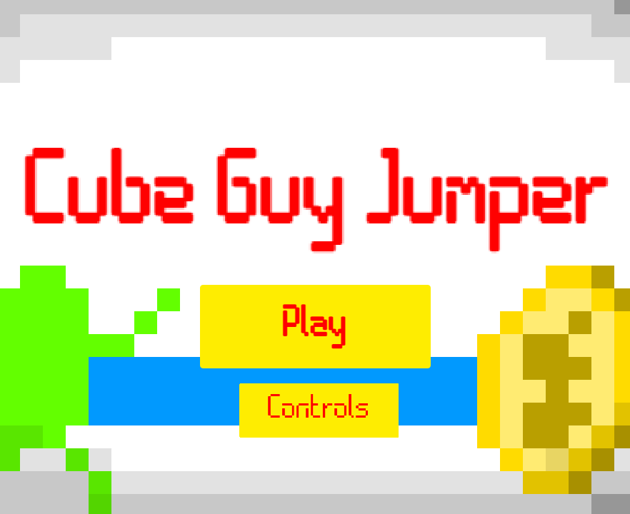 Cube Guy Jumper by Christopher Weebly Studios