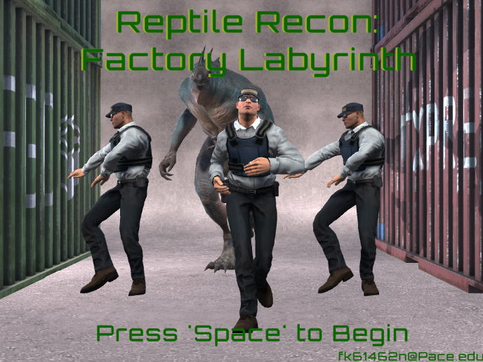 Reptile Recon : Factory Labyrinth by FKhdmi