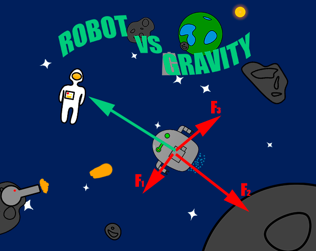 Robot vs Gravity by RubyLeoGames